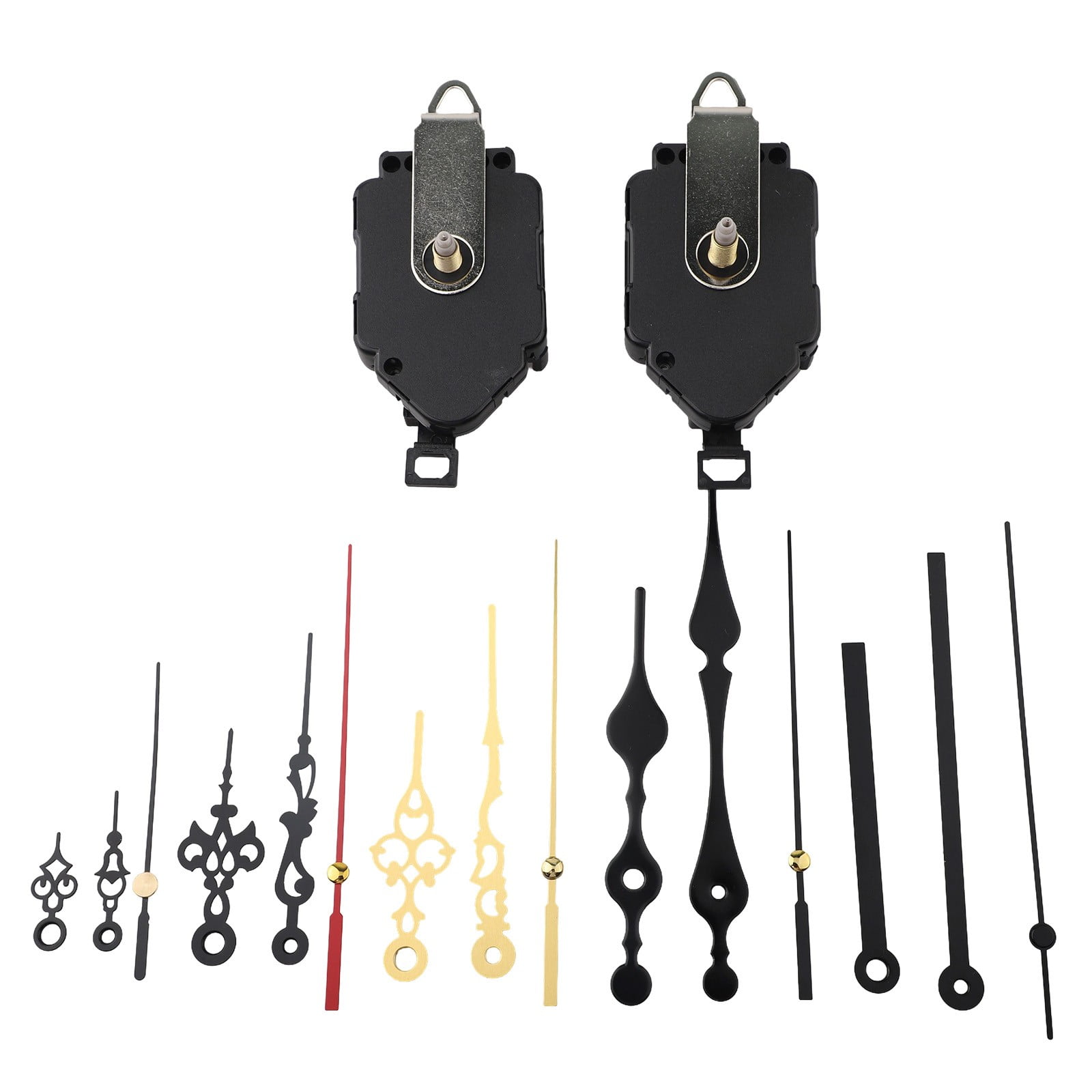 Pendulum Clock Movement Jumping Seconds Wall Clock Accessories Metal ...