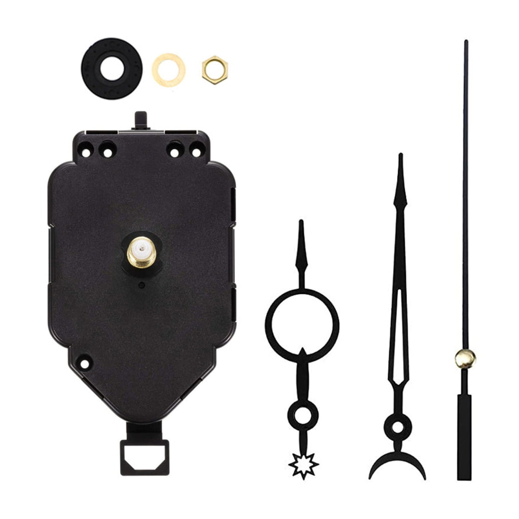 Pendulum Clock Movement Kits Crafting Wall Clocks with Assorted Hand ...
