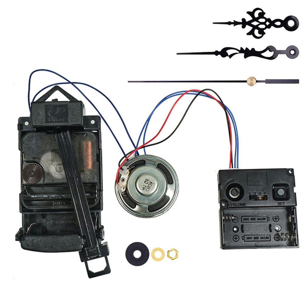 Pendulum Clock Movement With Music Chime Box Quartz Pendulum Drive Diy ...