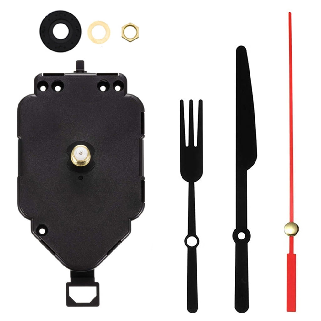 Pendulum Clockwork Replacement with Stylish Metal Hands Clock Movements ...