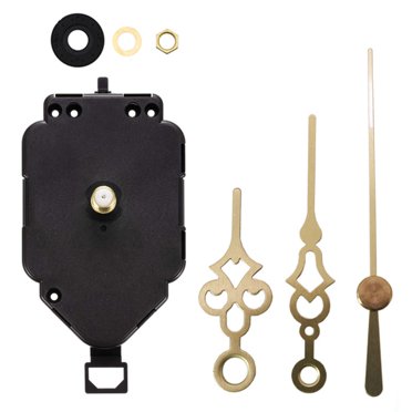 Walnut Hollow Pendulum Clock Movement for 3/4-inch Surfaces, Large ...