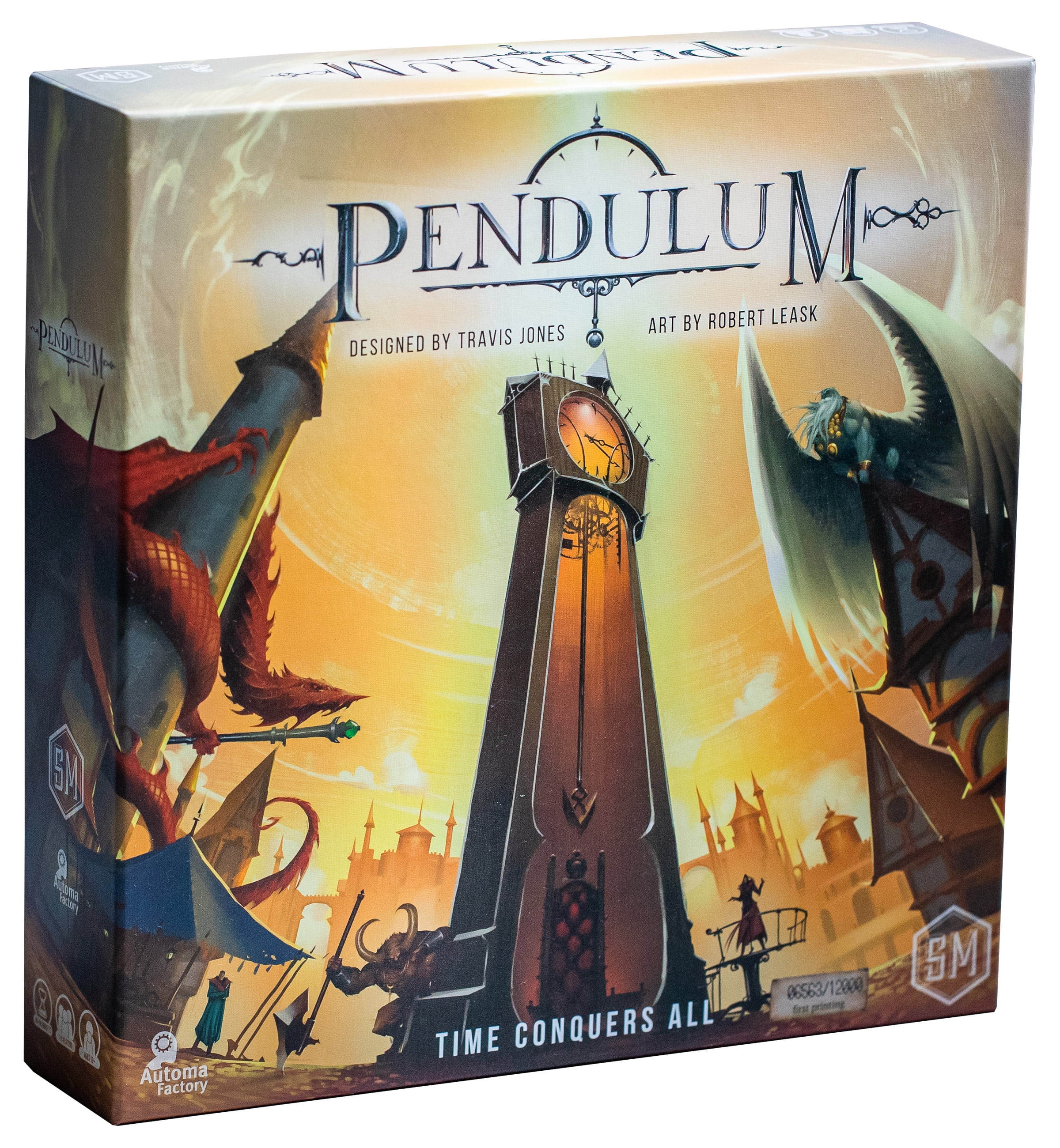 Pendulum by Travis P Jones, A Time-Optimization Strategy Board Game ...