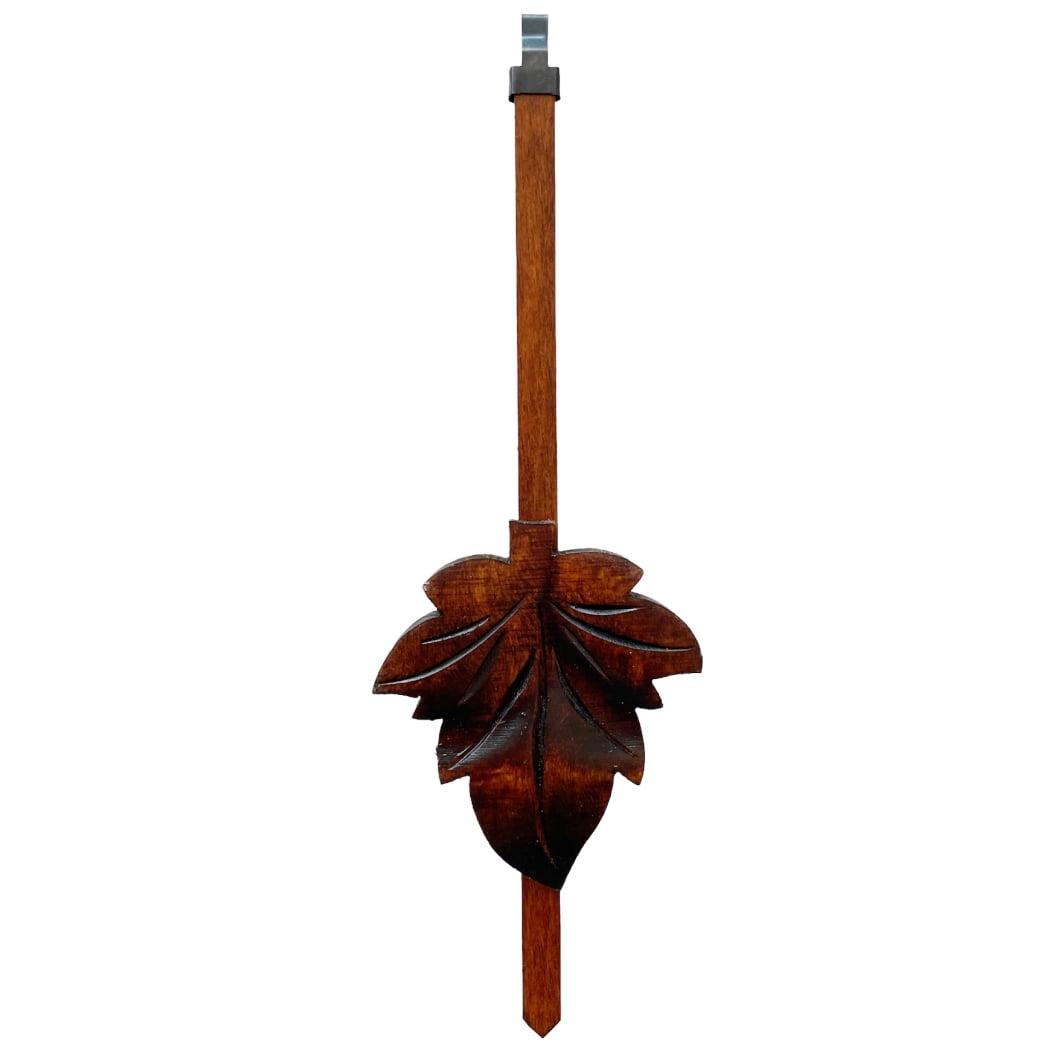 Pendulum for cuckoo clocks dark brown 210 mm with rod and fitting 68 x ...