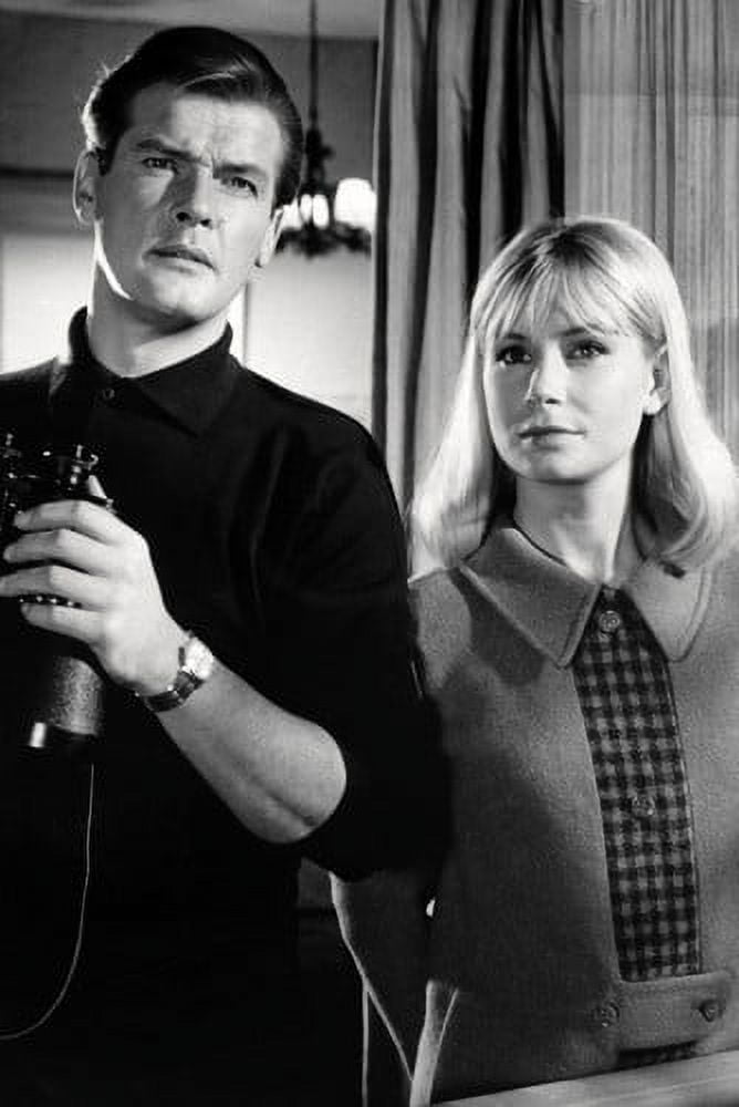 Penelope Horner Roger Moore the Saint 24x36 Poster - Walmart.com