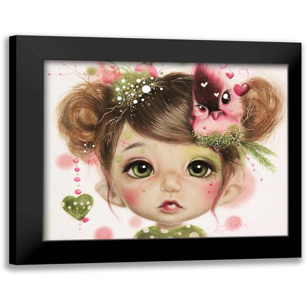 Penelope - MunchkinZ Elf 24x20 Black Modern Framed Museum Art Print ...