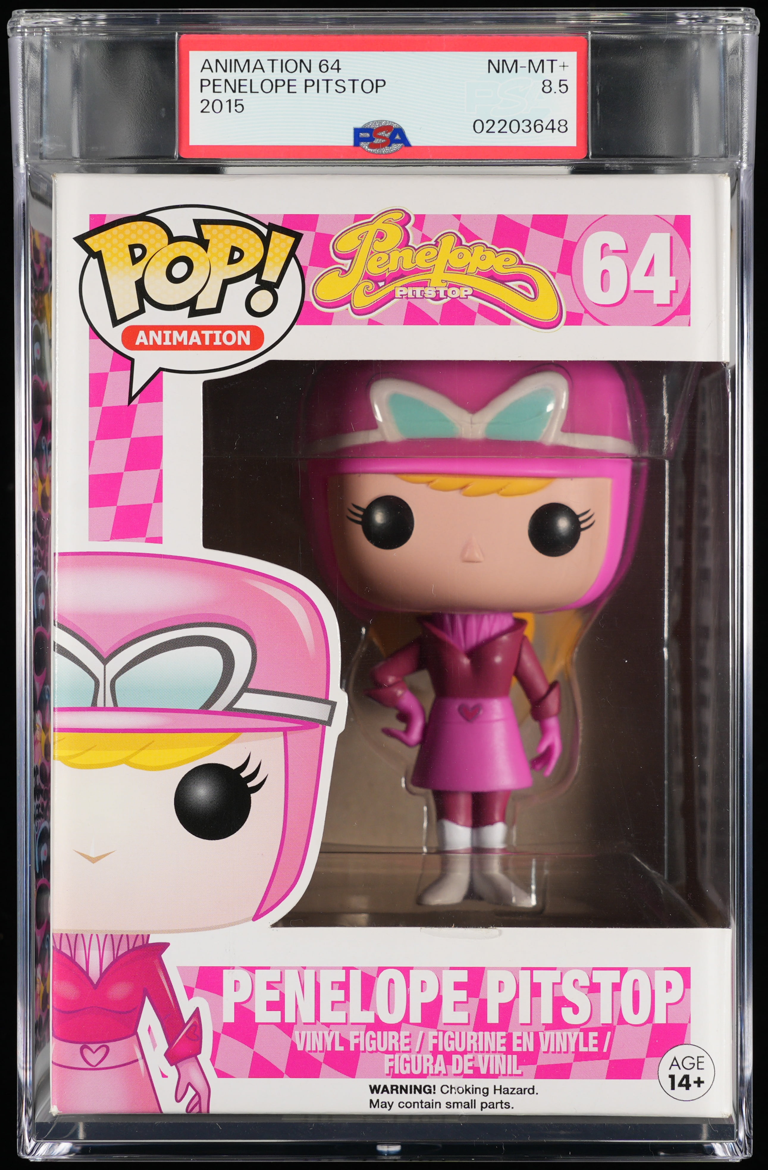 Penelope Pitstop, PSA Graded 8.5 NM-MT+, Penelope Pitstop Collectible ...