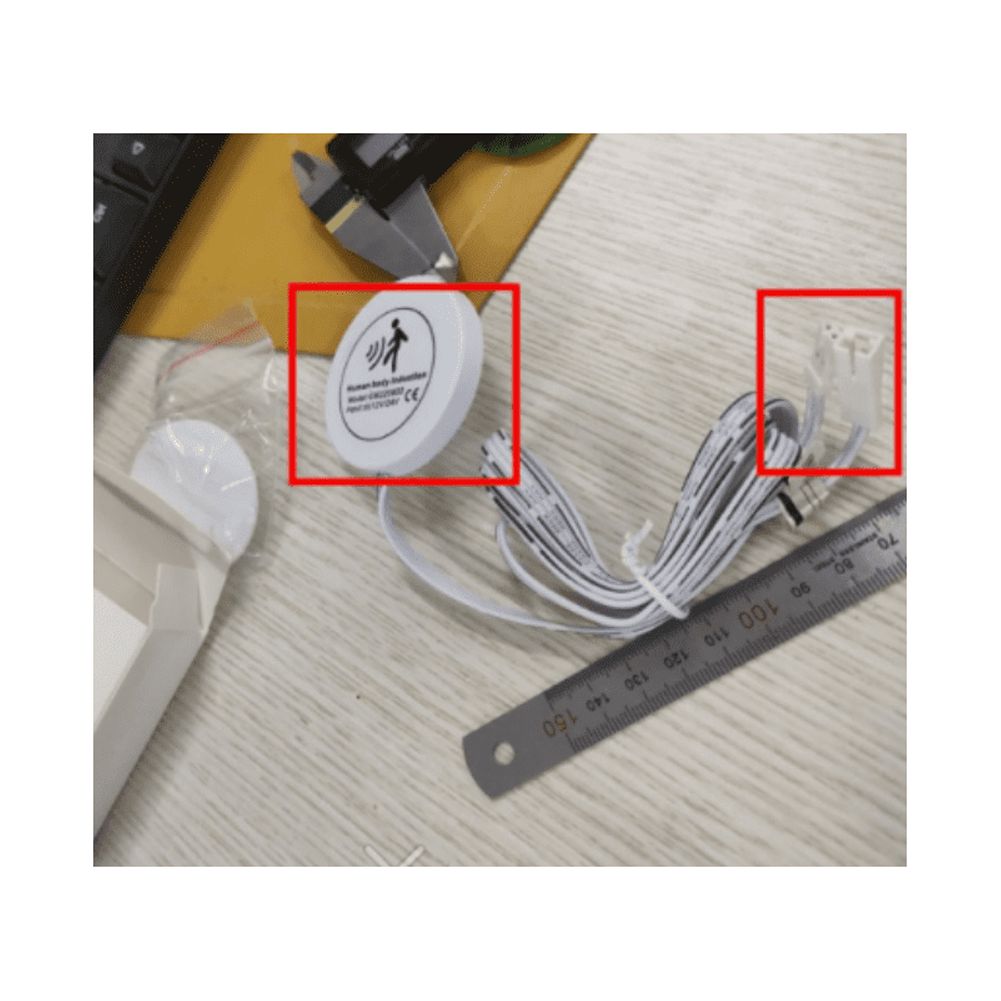 Penetrating wood panel touch sensor switch LED control light switch 12V ...