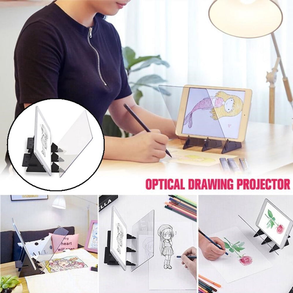 Pengug 9'' Sketch Pad Tracing Drawing Board Optical Projector Art ...