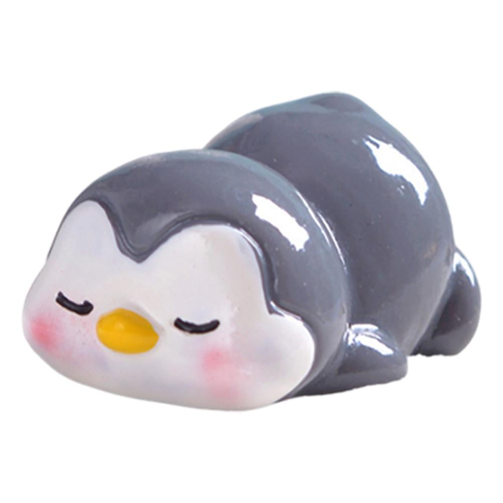 Penguin Animal Model Toys Cute Penguin Miniature Figurines Bright ...