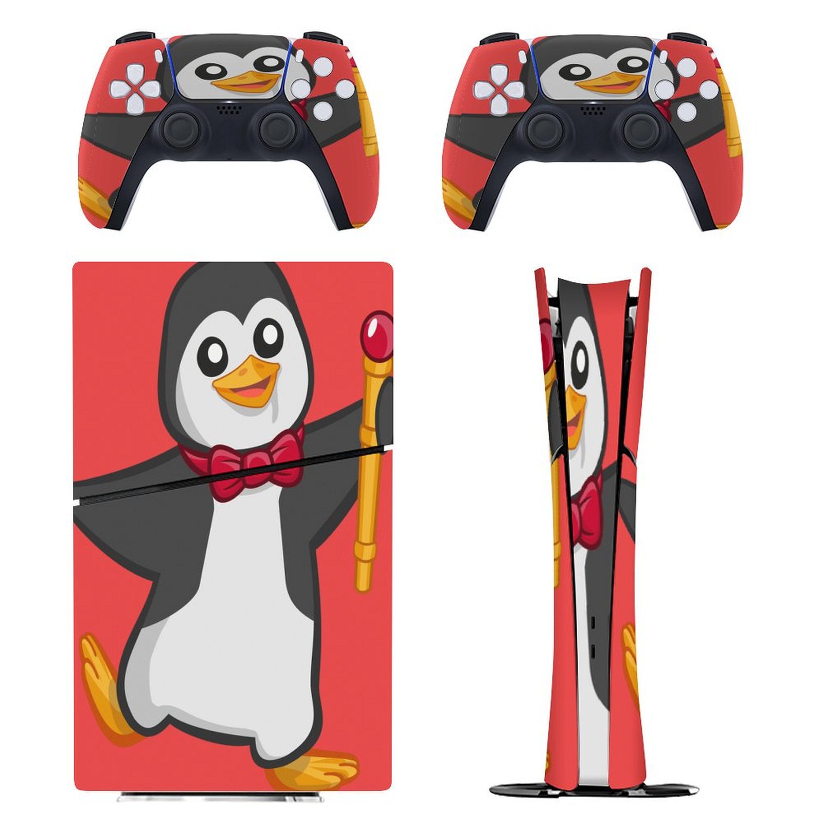Penguin, Antarctica PS5/PS5 Slim Digital Disc Skin Sticker For Console ...