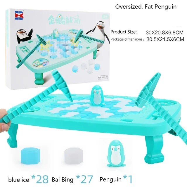 Penguin Breaking Ice Table Game Parent-child Interactive Puzzle Toys ...