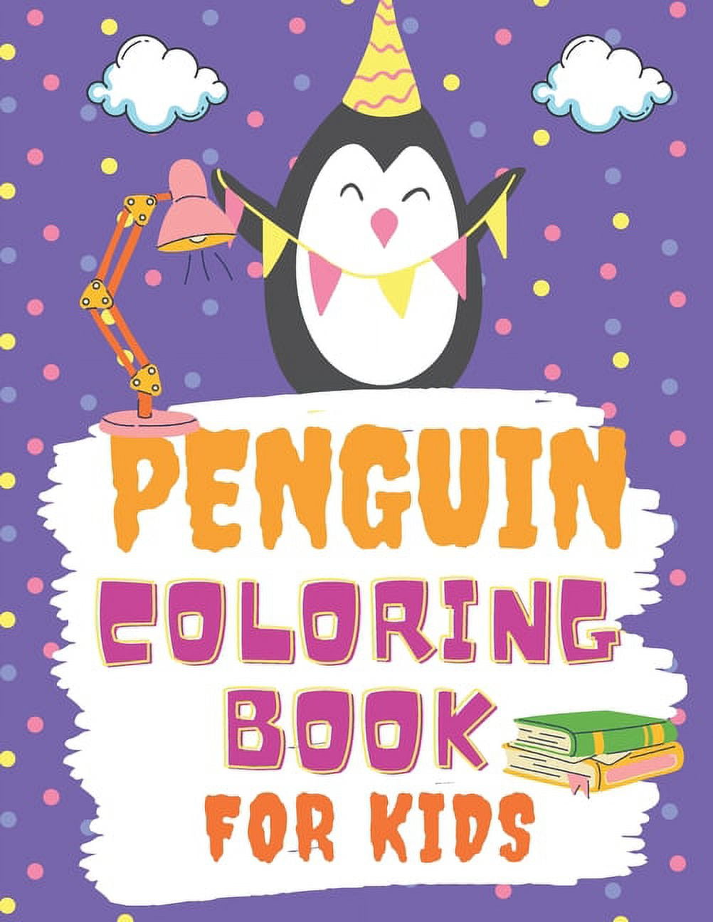 Penguin Coloring Book For Kids: A Cute Children activity book Perfect ...