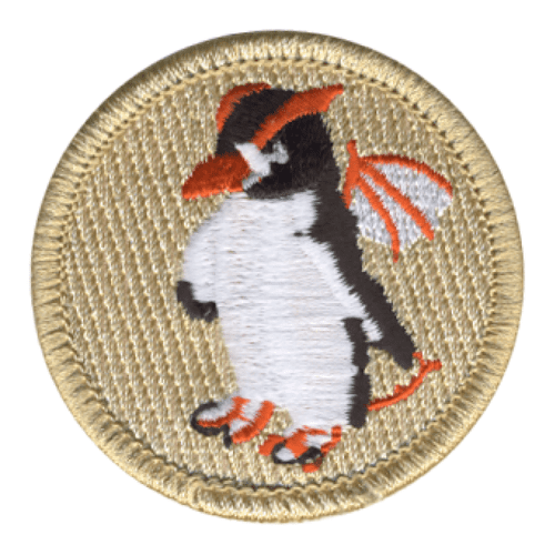 Penguin Dragon Scout Patrol Patch (Sew-on) - ClassB - Walmart.com