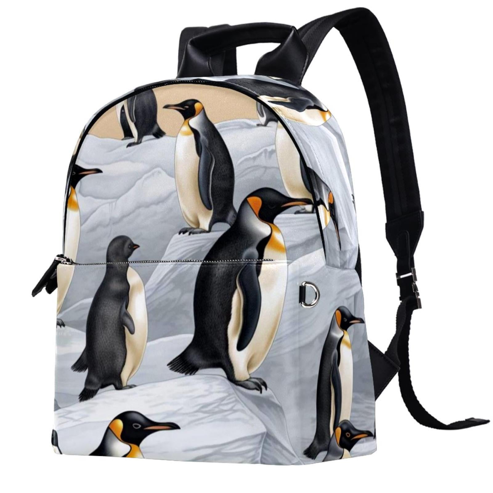 Penguin Duffle Backpack for Men Women Teens Work School Camping ...