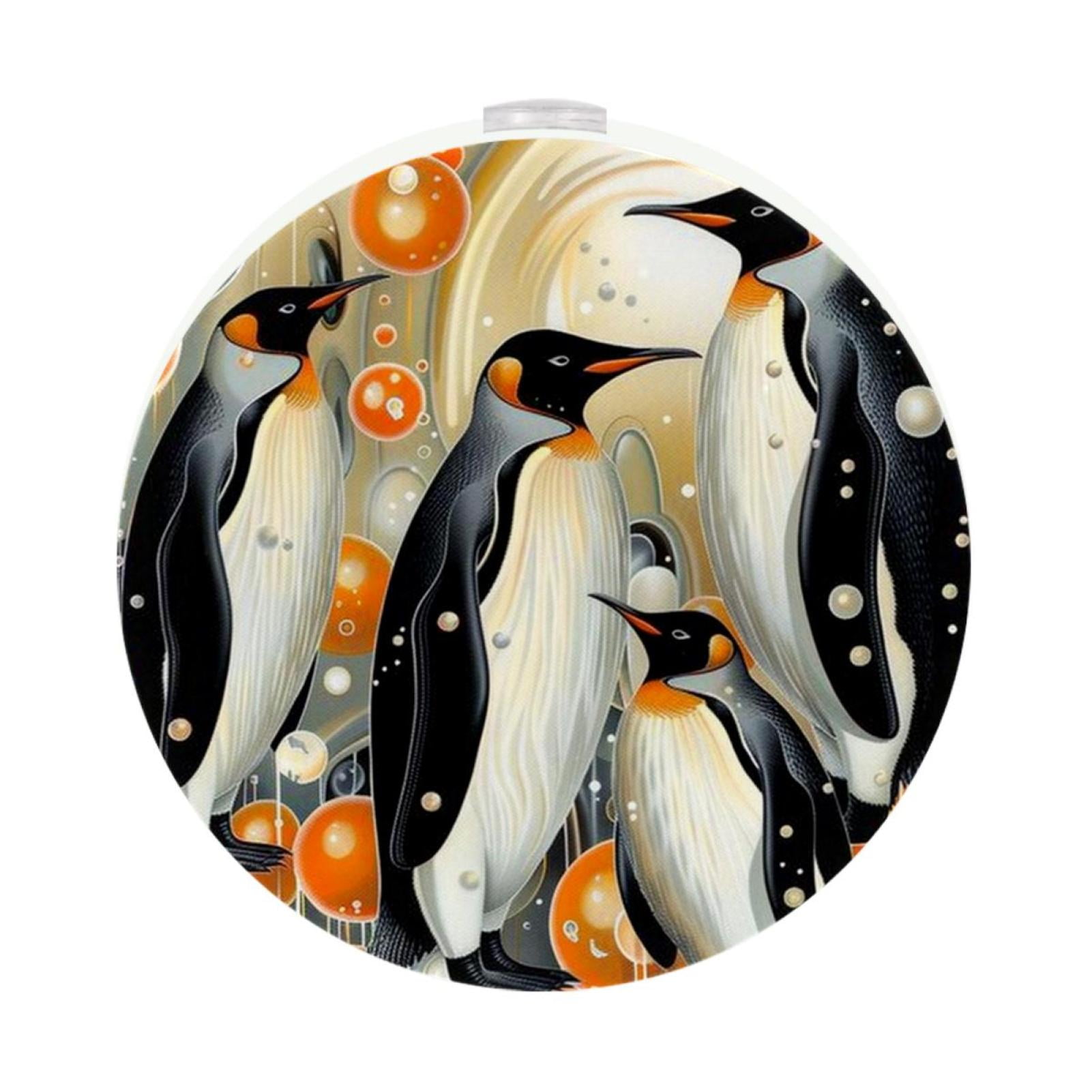 Penguin LED Round Night Light-2PCS: Compact and Energy-Efficient ...