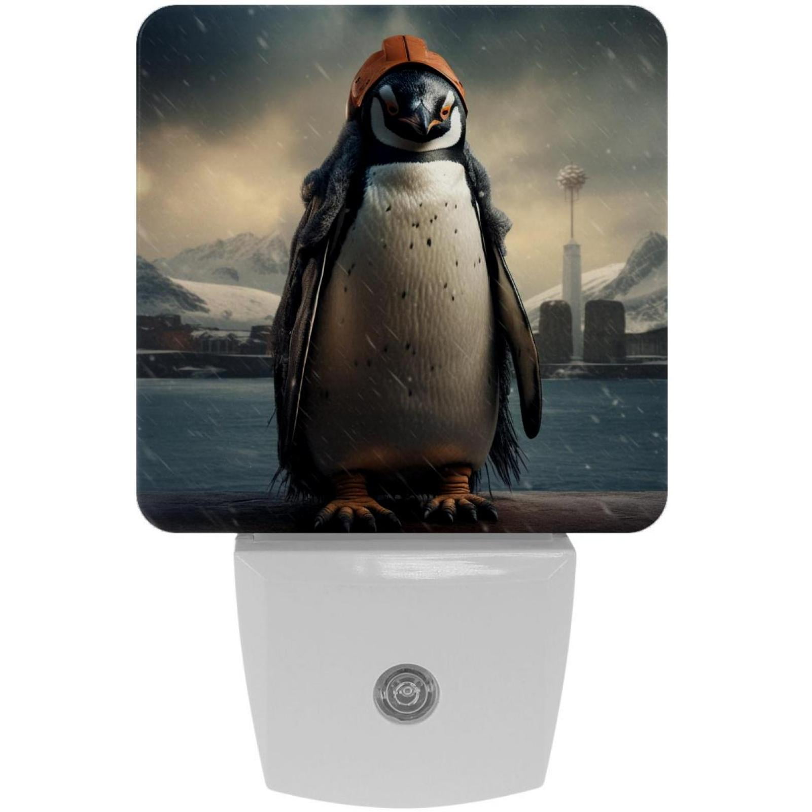 Penguin LED Square Night Lights - Energy Efficient and Stylish Bedroom ...