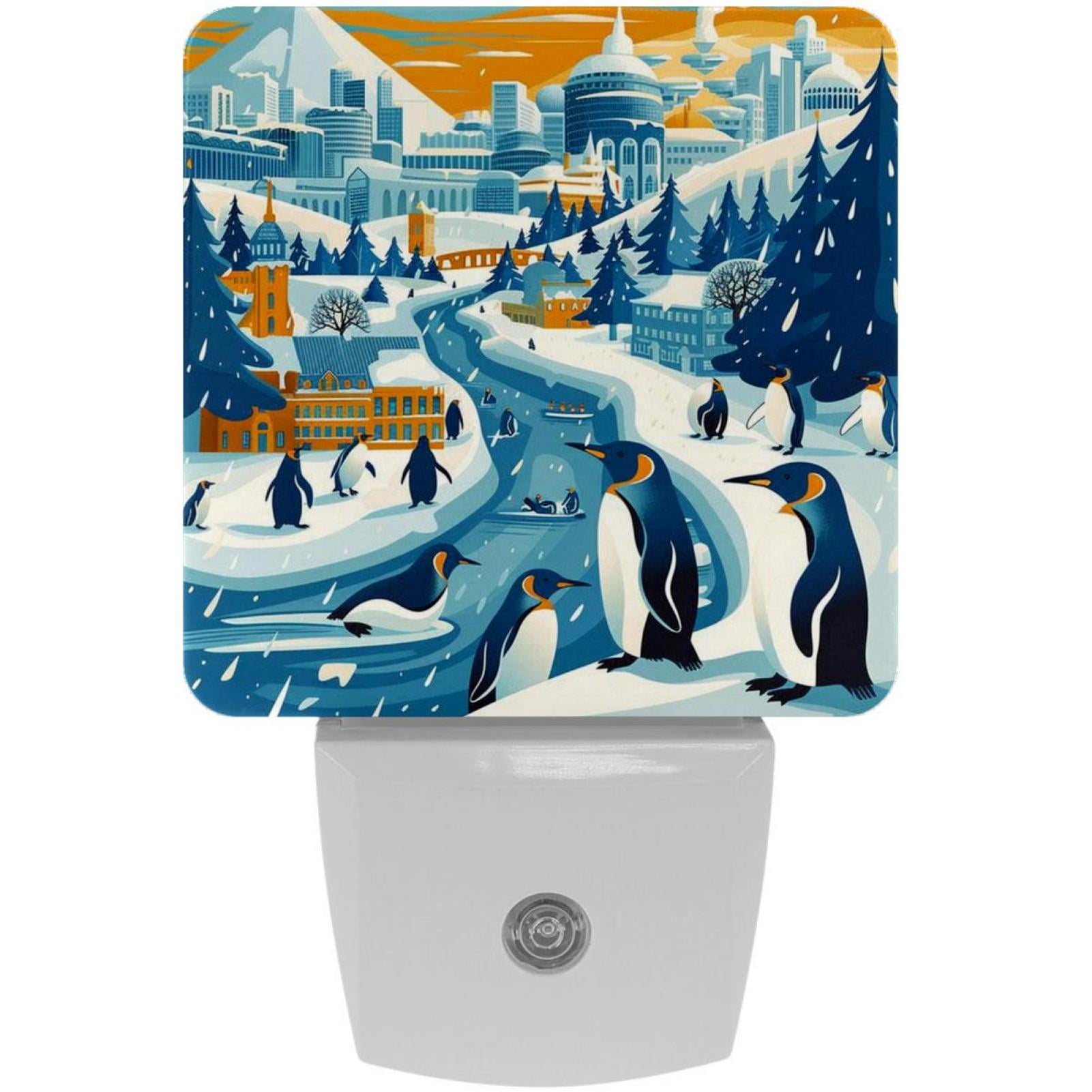 Penguin LED Square Night Lights- Energy Efficient and Stylish ...