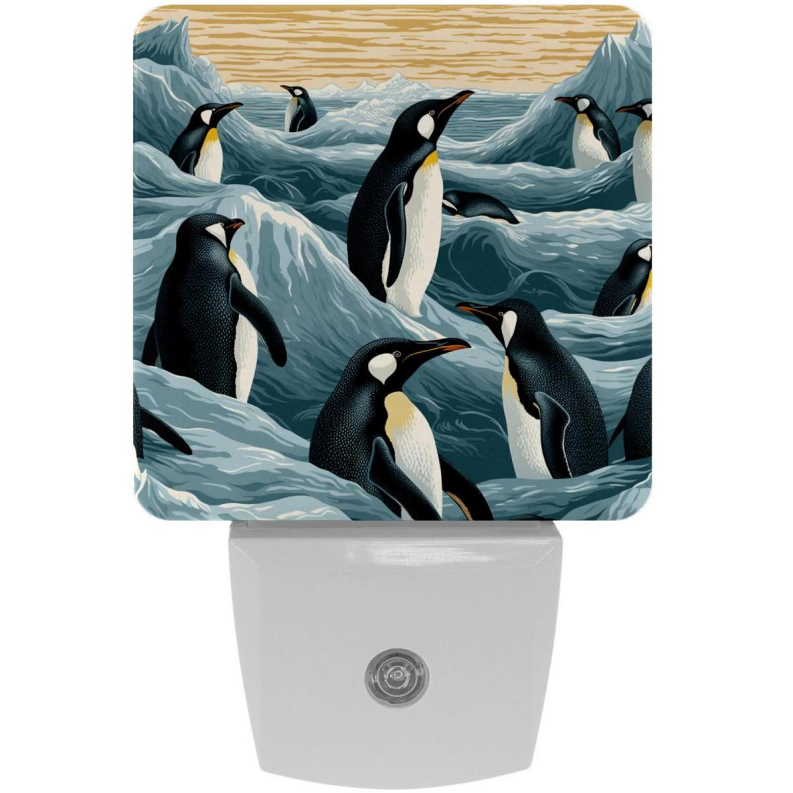 Penguin LED Square Night Lights - Energy Efficient and Stylish Room ...