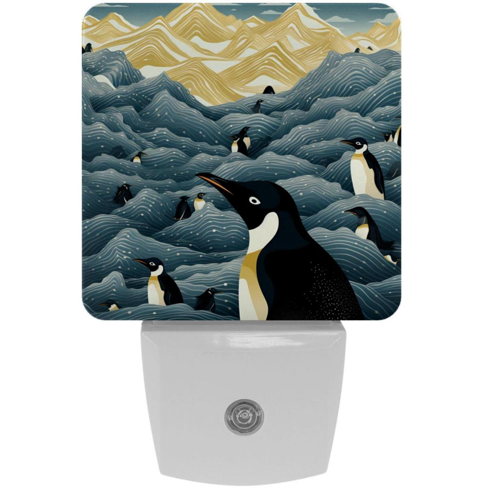 Penguin LED Square Night Lights - Modern Design, Energy Efficient ...
