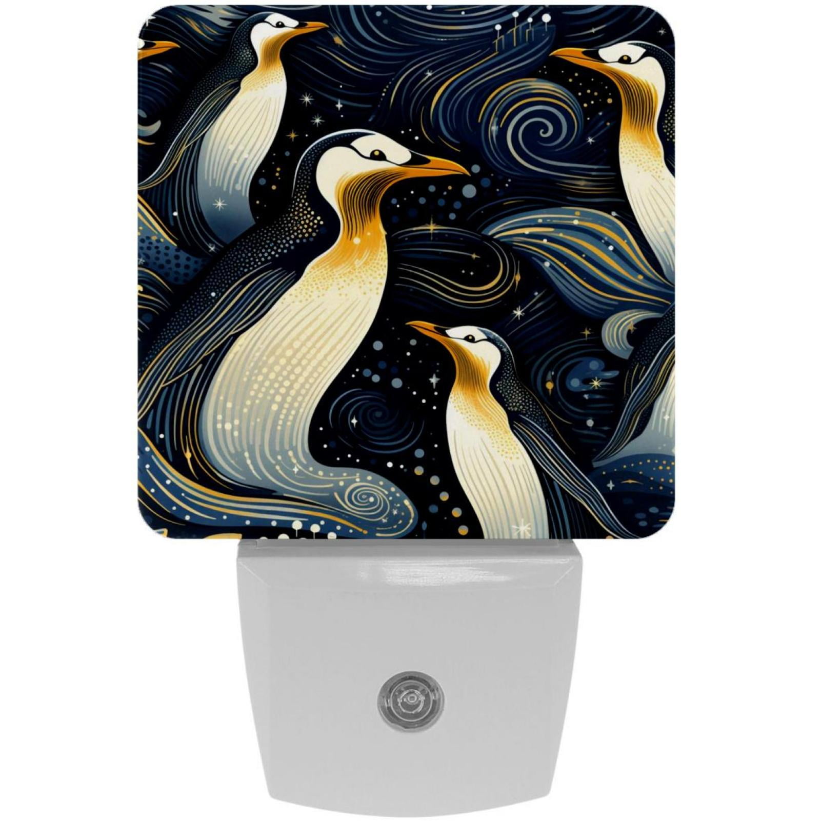 Penguin LED Square Night Lights - Modern and Versatile Plug-in Lighting ...