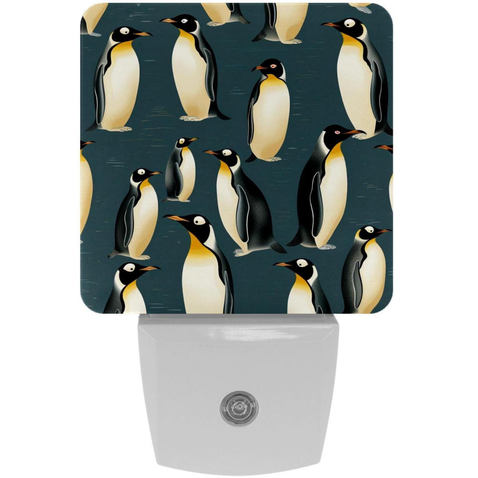 Penguin LED Square Night Lights - Stylish and Functional Nightlight for ...