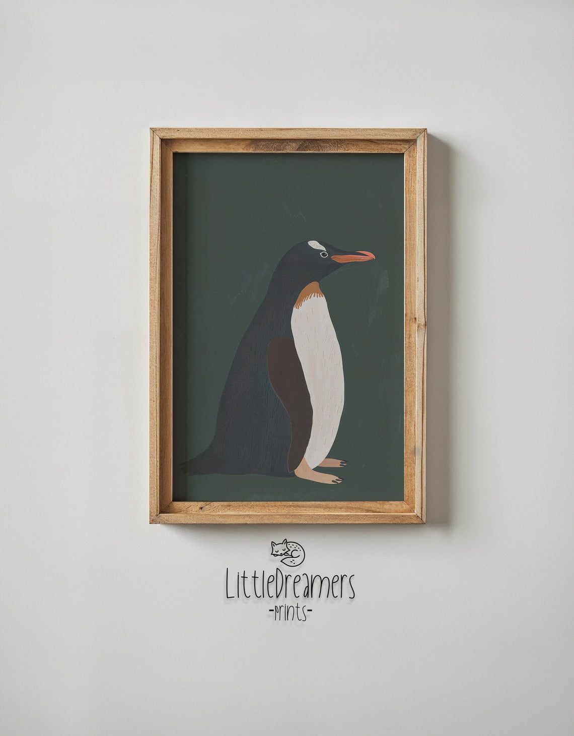 Penguin Nursery Wall Art, Kids Room Decor, Antarctic Animal Poster ...