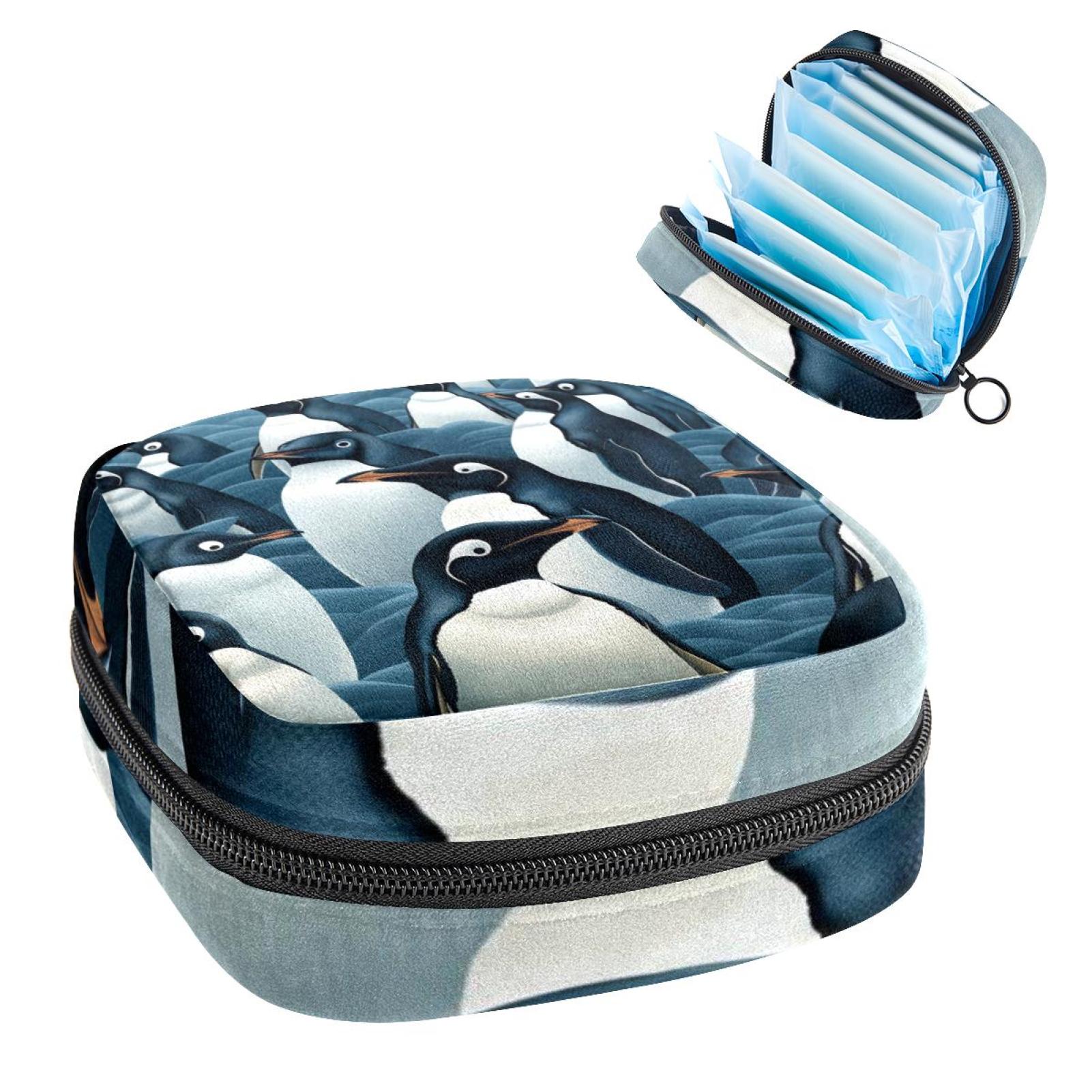 Penguin Pad Bag Storage Organizer Pouch for Menstrual Hygiene Products ...