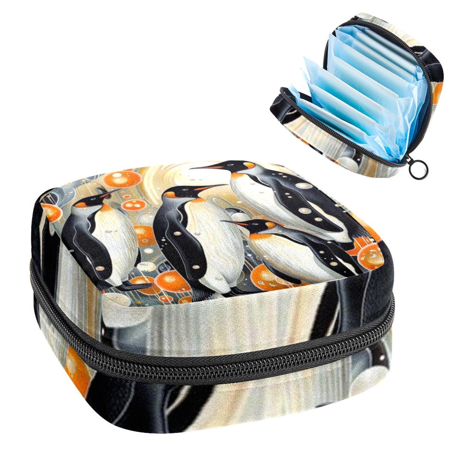 Penguin Pad Bag Storage Organizer Pouch for Menstrual Hygiene Products ...