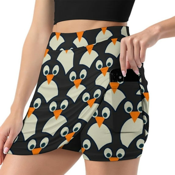 Penguin Pile-Up Light proof trouser skirt Clothes for summer micro mini ...