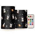 Penguin Planet Flickering Flameless Candles Battery Operated with ...