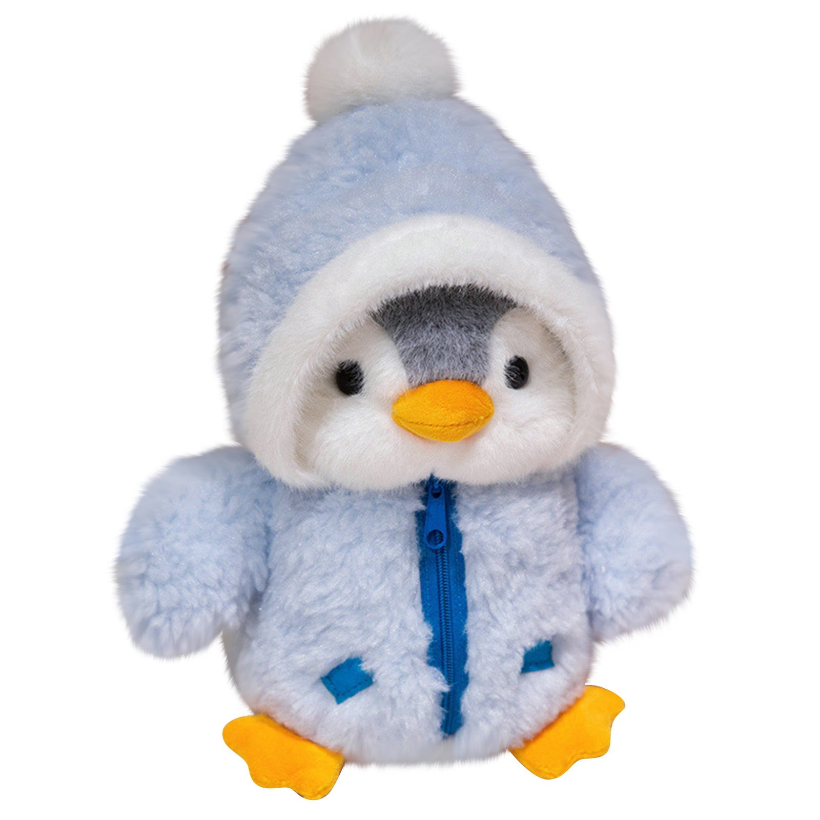 Penguin Plush Cute Penguin Stuffed Animal With Hat And Clothes 10" Cuddly Christmas Stuffed ...