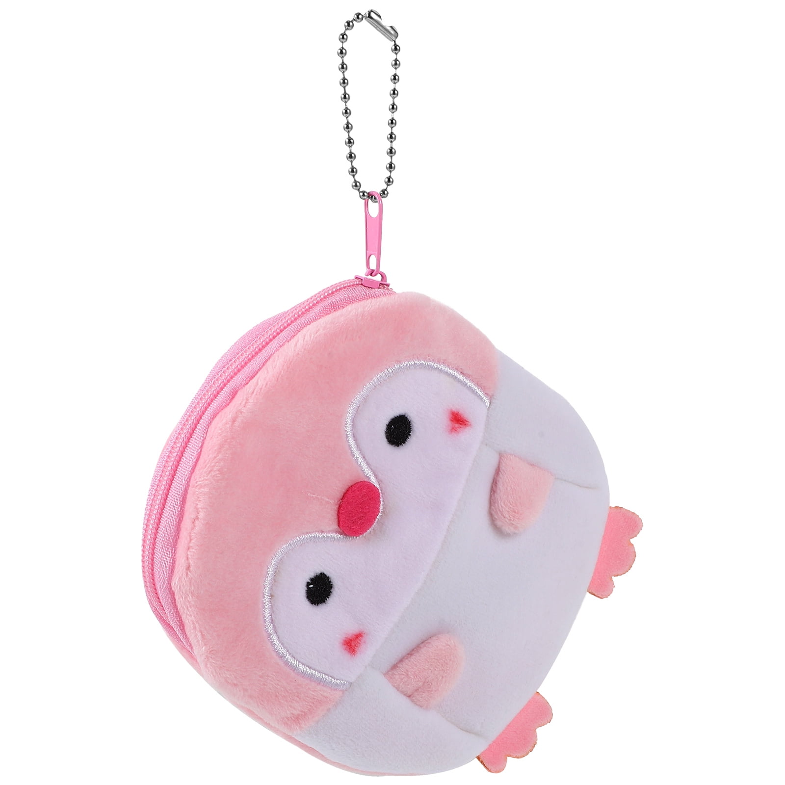 Penguin Purse Plush Purse Cute Change Purse Portable Small Purse Plush ...