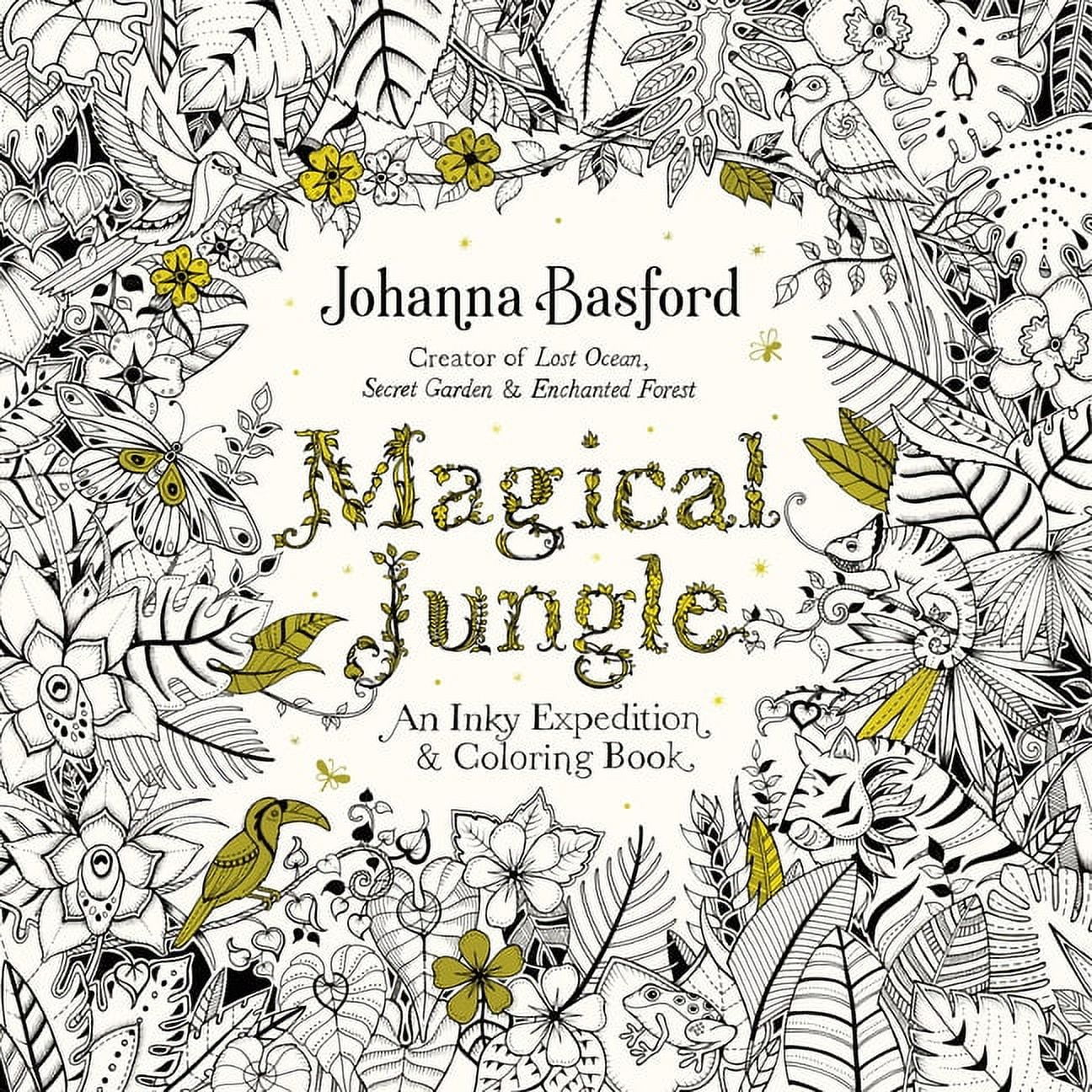 Penguin Putnam Inc. Magical Jungle: An Inky Adventure and Coloring Book ...