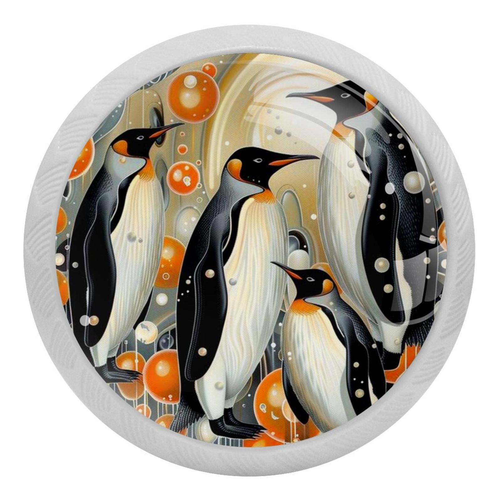 Penguin Round Glow-in-the-Dark Dresser Hardware Pack: Fluorescent ...