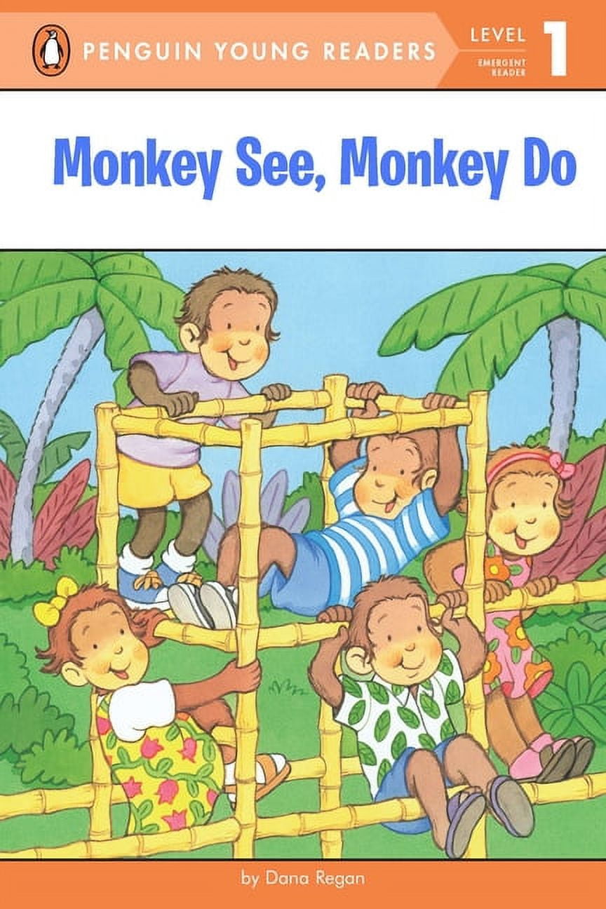 Penguin Young Readers, Level 1 Monkey See, Monkey Do, (Paperback ...