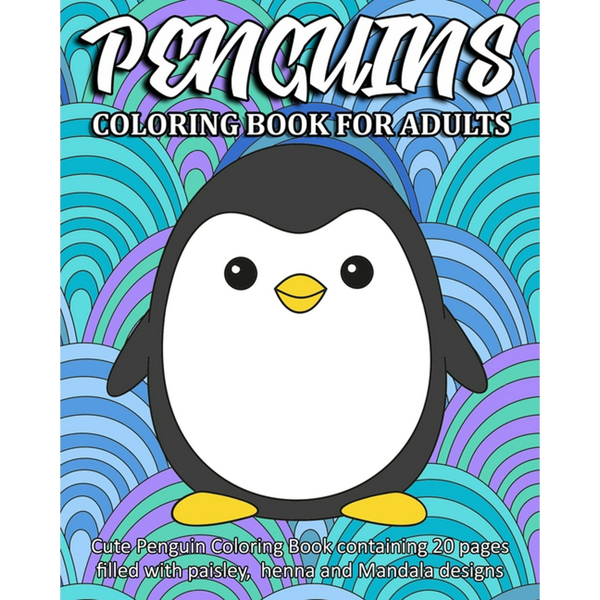 Cute Penguins Coloring Pages