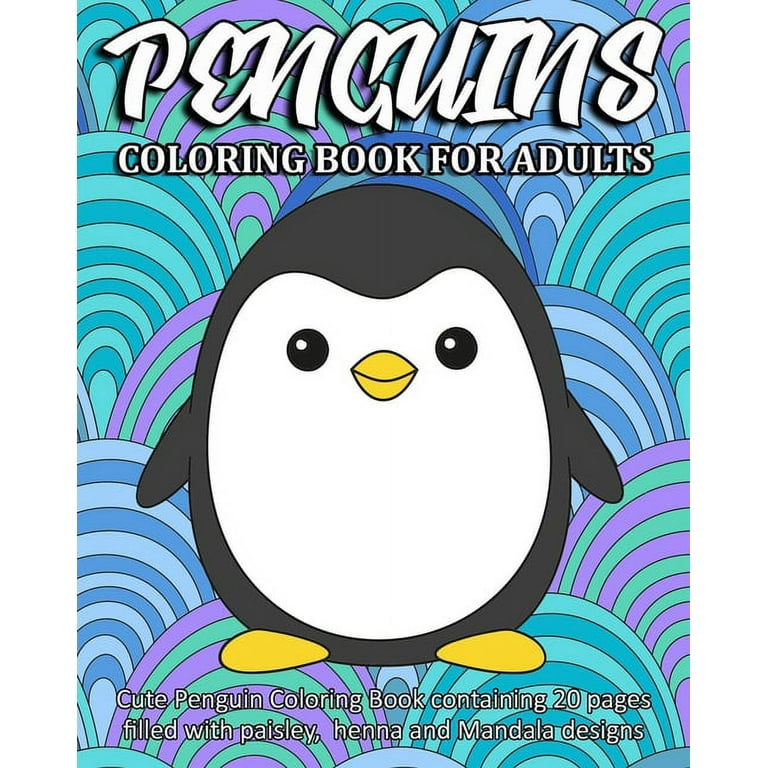 coloring pages of cute penguins