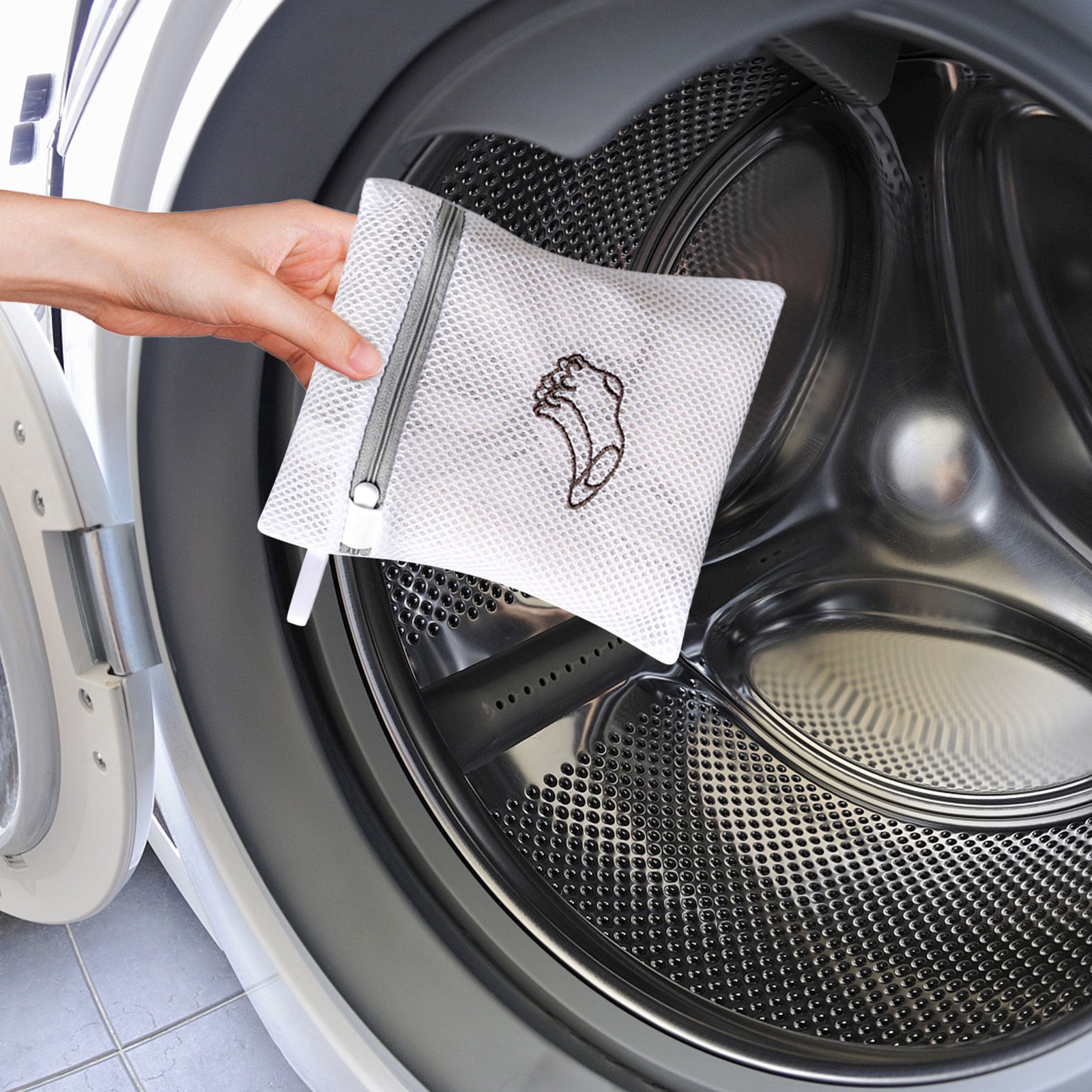 Storage Bags Durable Fine Mesh Laundry Bags For Delicates With Zipper ...