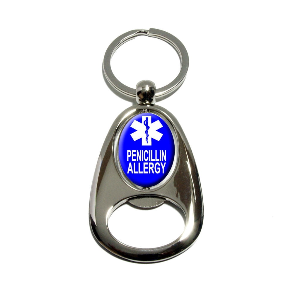 Penicillin Allergy - Medical Emergency - Star of Life Spinning Oval ...
