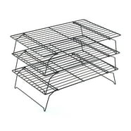 A Akraf 3-Tier Stackable Cooling Rack Baking Shelf for Bread Cakes ...