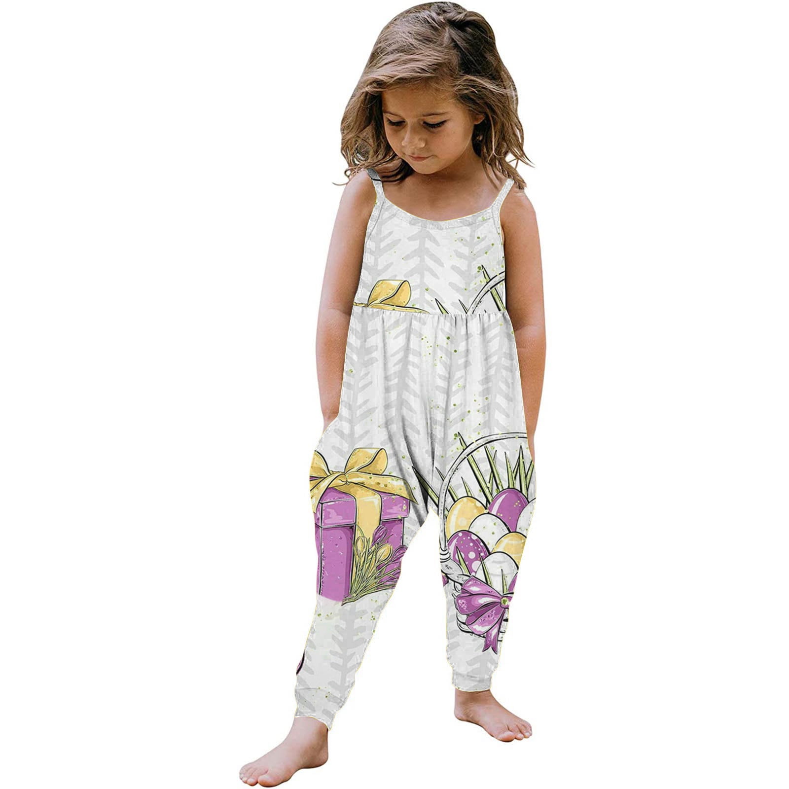 Penkiiy Baby Girls Boys Easter Romper 2024 Summer One Piece Egg Graphic ...