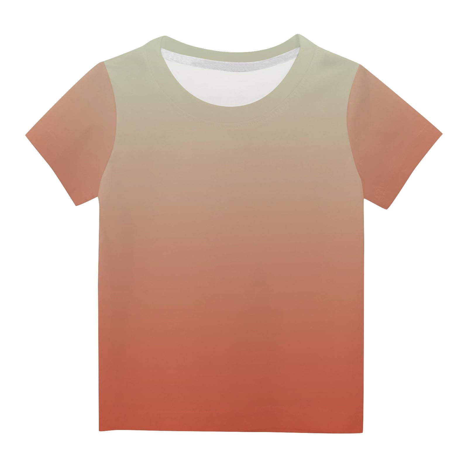 Penkiiy Boys Girls Gradient Shirt Hippies Senior Rainbow Tees T Shirts ...