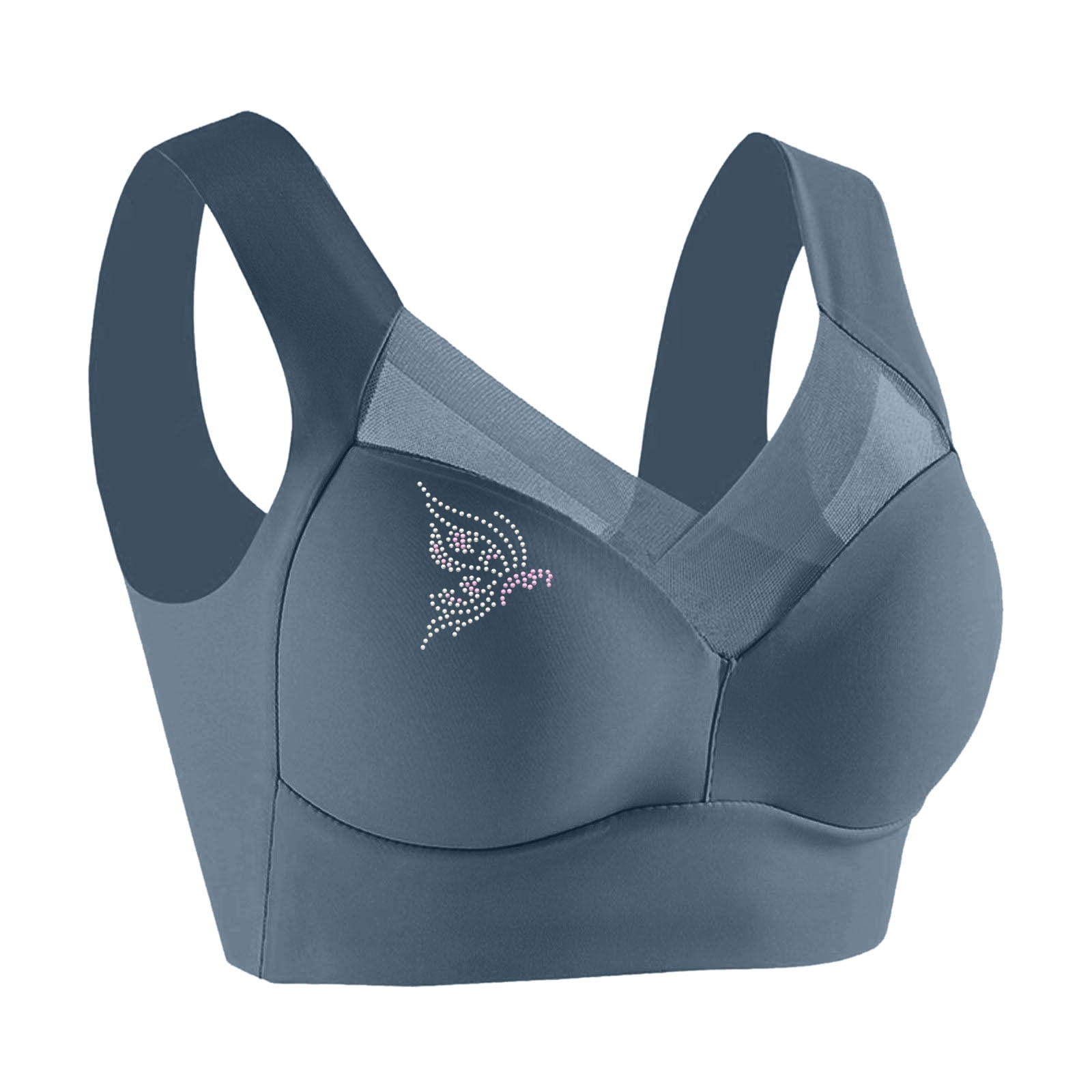 Penkiiy Correcting Bras for Seniors Women, Ice Silk Push Up Lysine ...