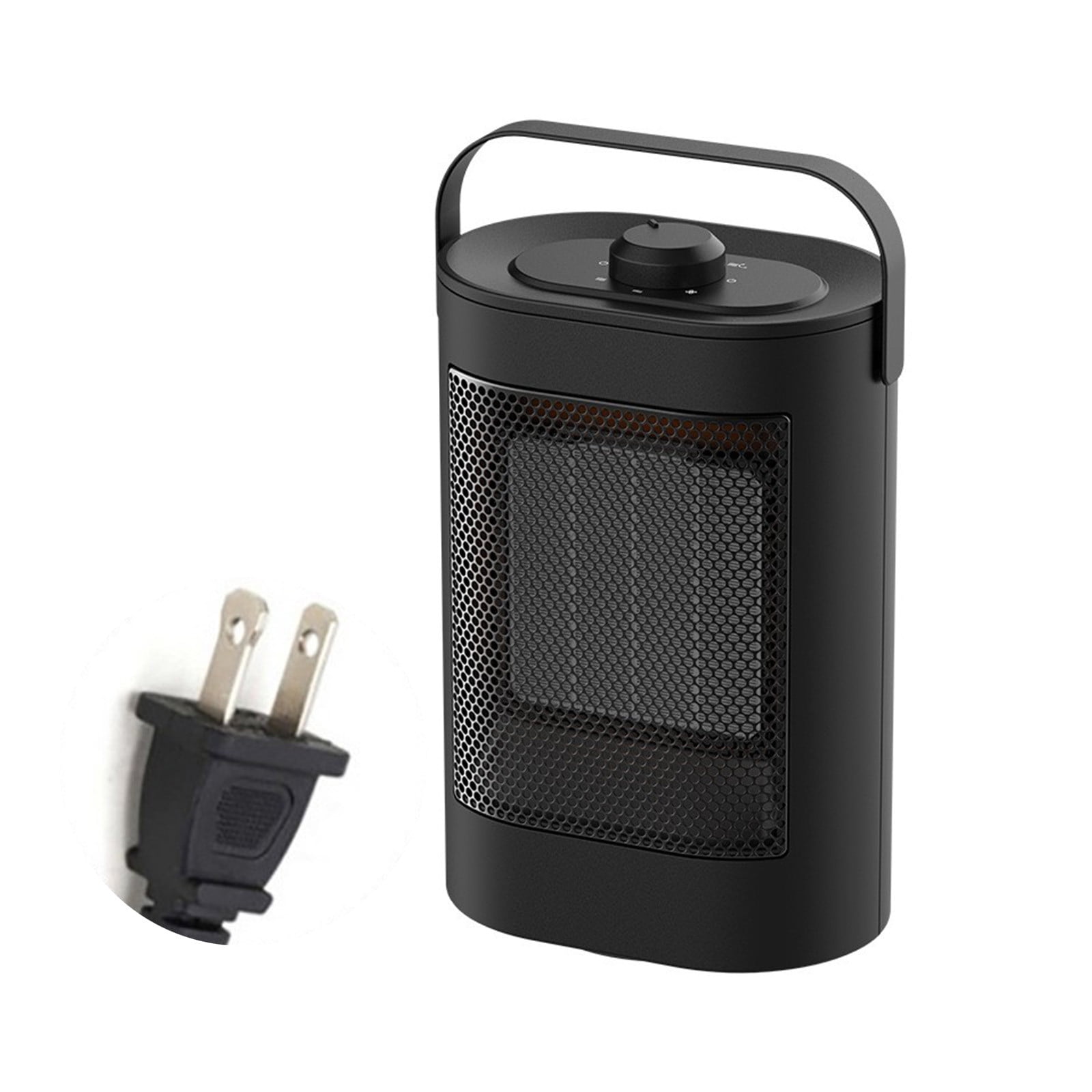 Penkiiy Electric Space Heater Large Room for Office Indoor, Mini ...