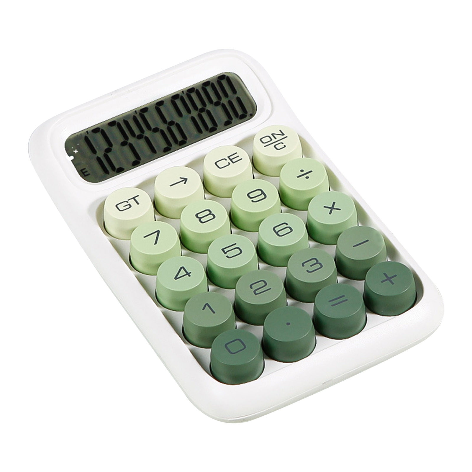 Penkiiy Electronic Calculator,10 Digits Large LCD Display Small Desktop ...