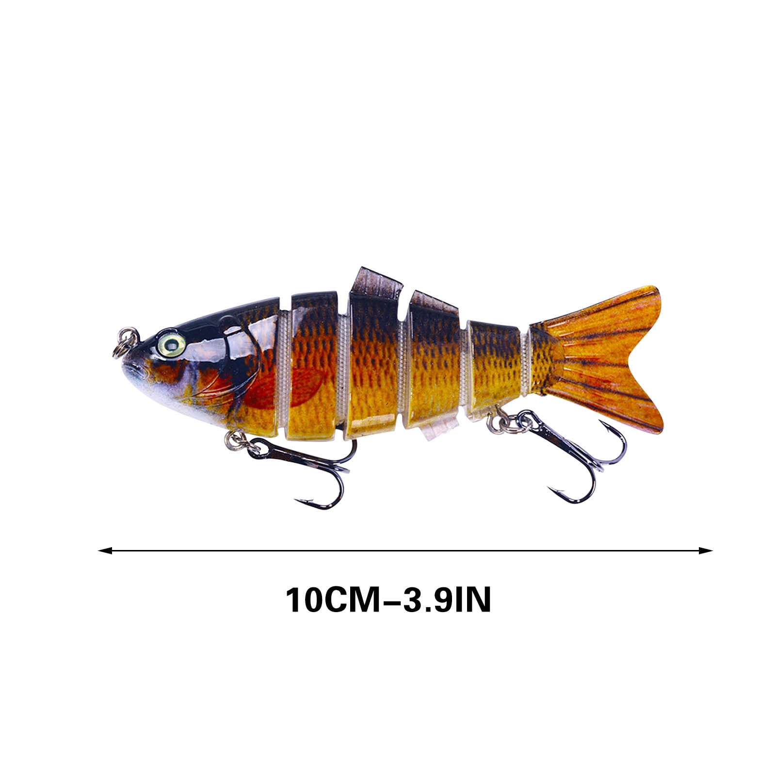Penkiiy Fishing Lures for Bass Trout Crappie Walleye, Lifelike Swimbait ...