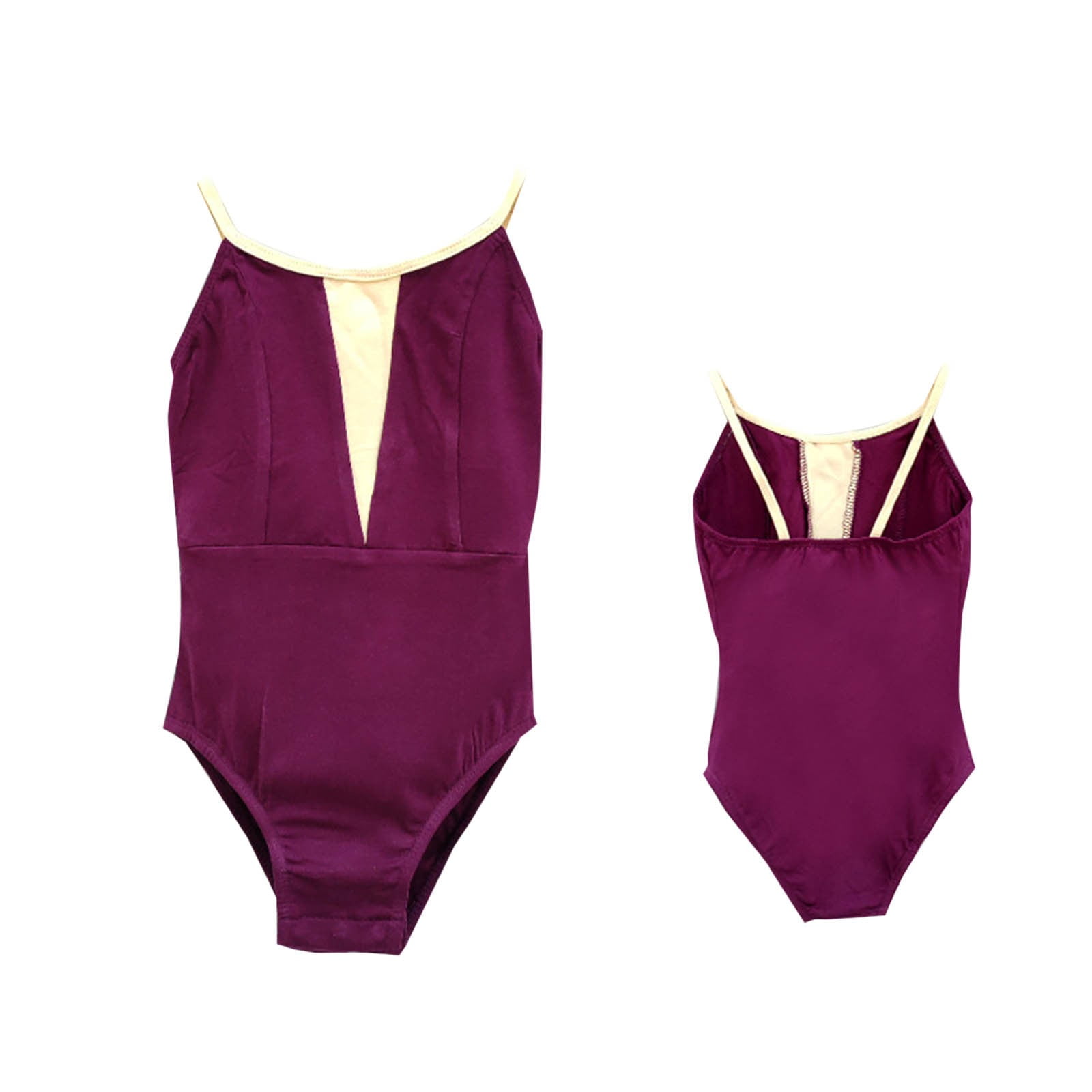 Penkiiy Girls Ballet Leotard | Premium Stretch Mesh Dance Bodysuit ...