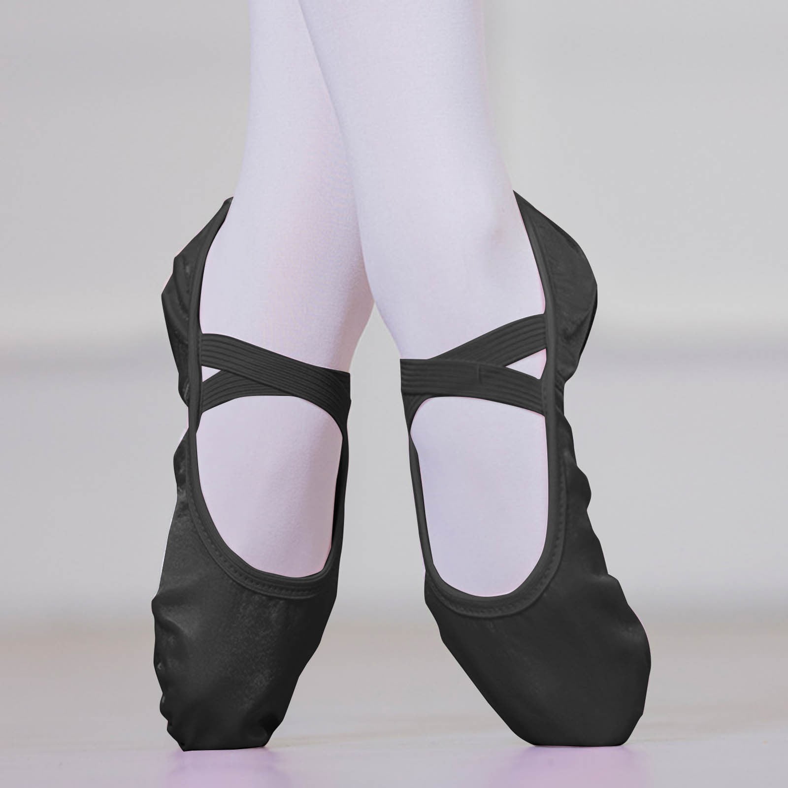 Penkiiy Girls Ballet Shoes with Sparkly Design | Flexible Soft Sole for ...