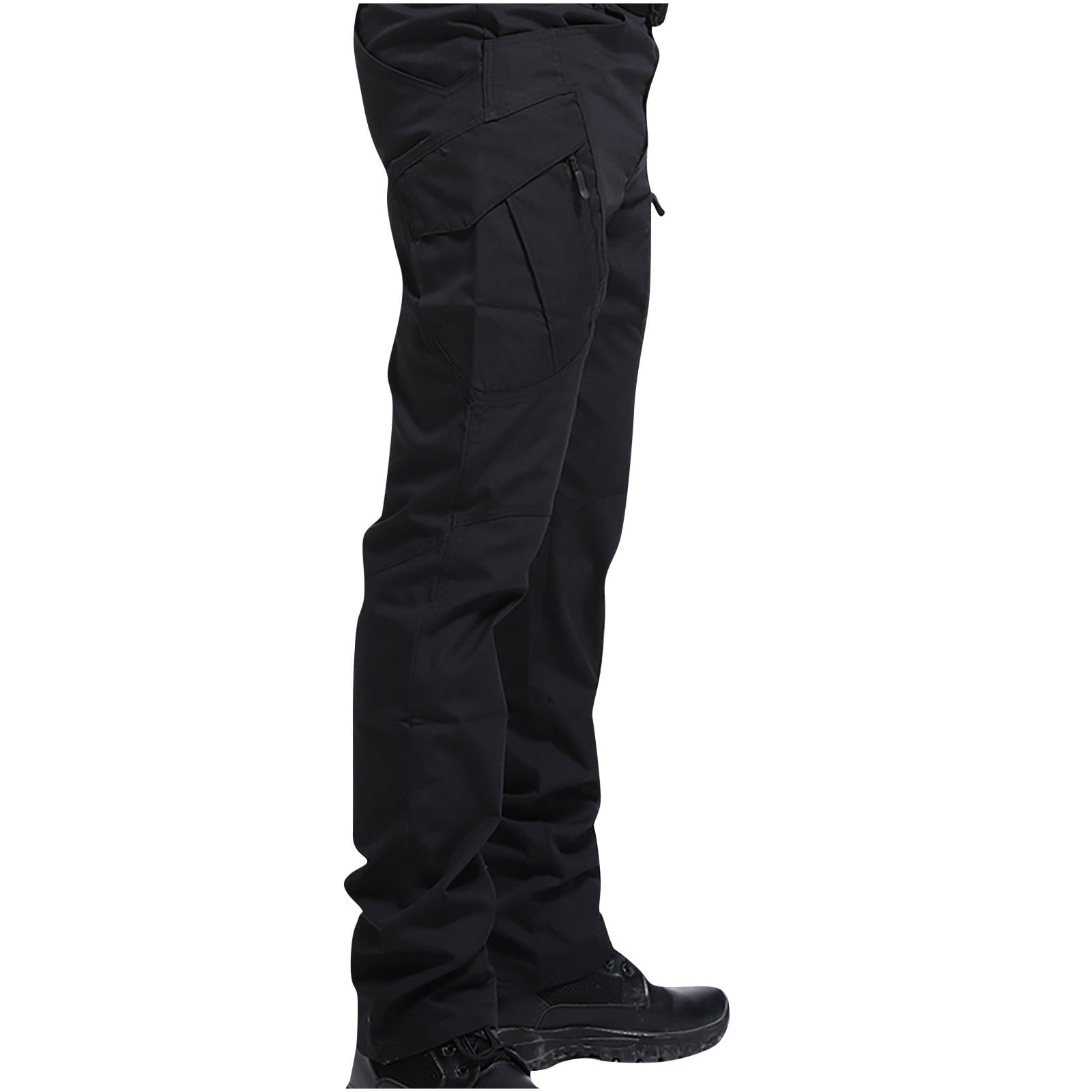 Penkiiy Hiking Pants Men Clearance Men's Pants Multiple Pockets Cargo ...