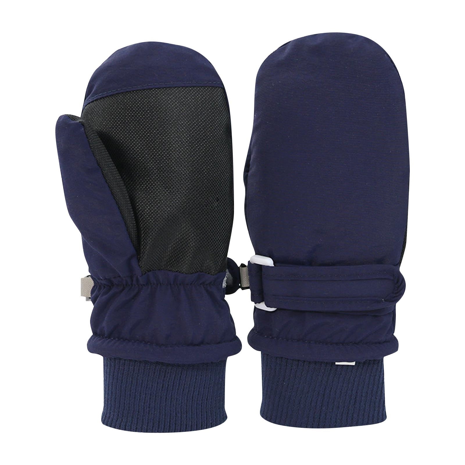 Penkiiy Kids Winter Snow Mittens Waterproof Warm Ski Gloves Unisex ...